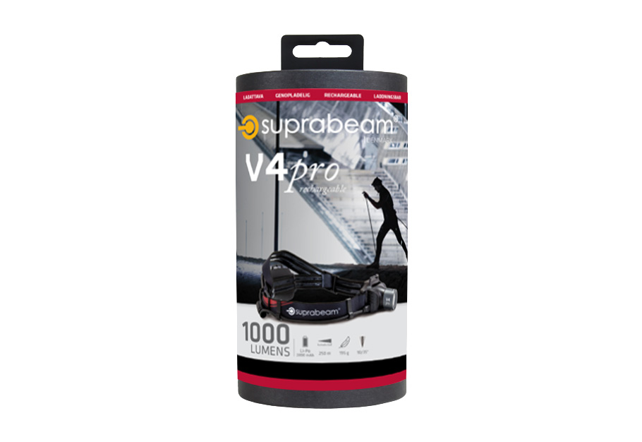 V4pro rechargeable product pictures | Suprabeam